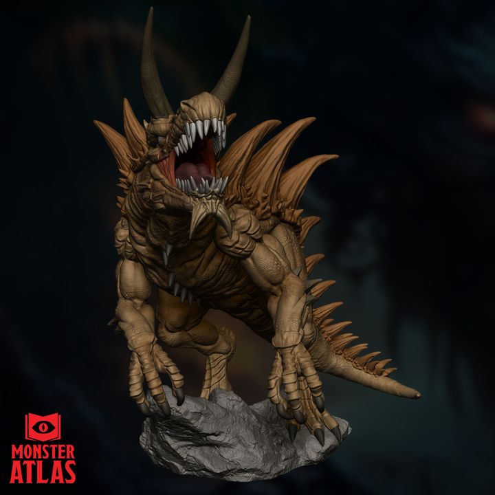Tarrasque – Minis by Myconoid